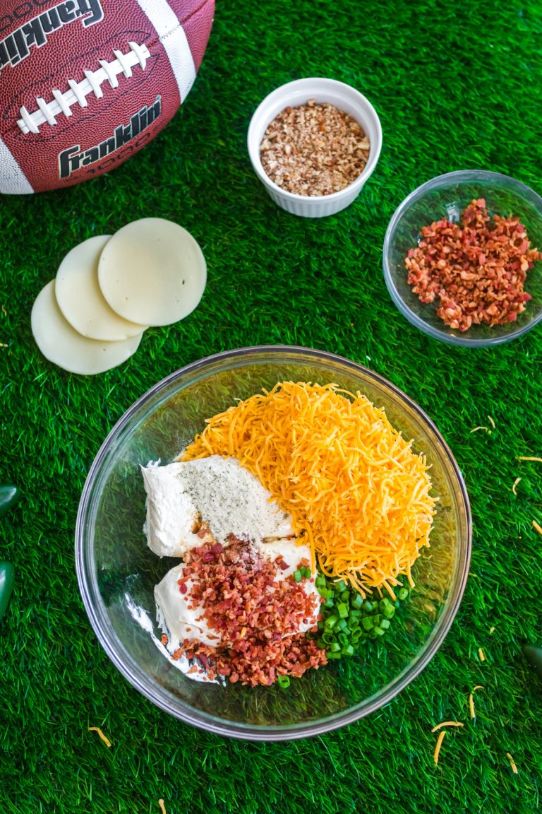 Football Cheese Ball - Fun Money Mom