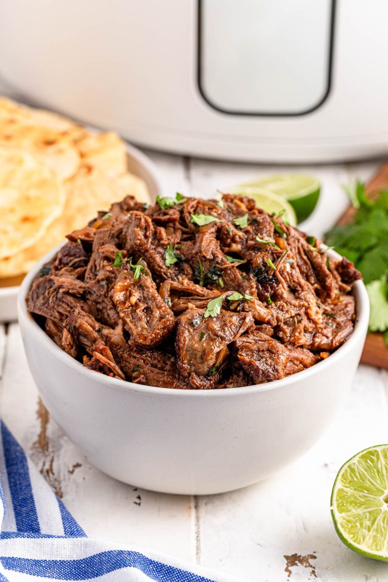 Slow Cooker Shredded Beef - Fun Money Mom