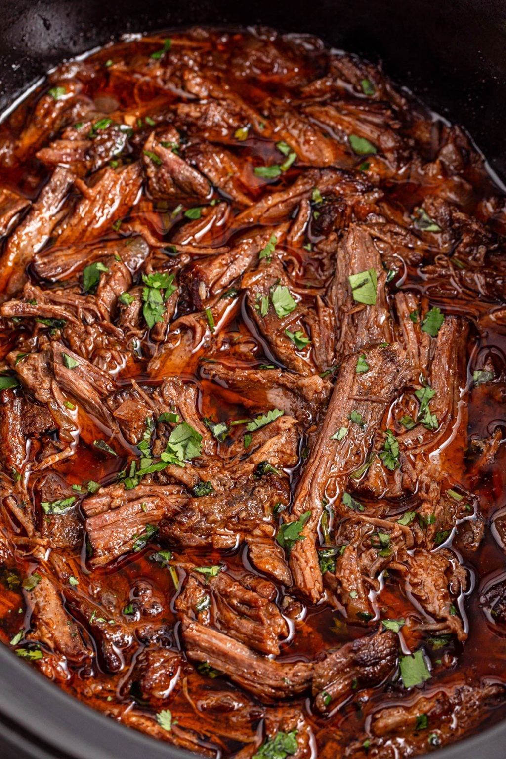 Slow Cooker Shredded Beef - Fun Money Mom