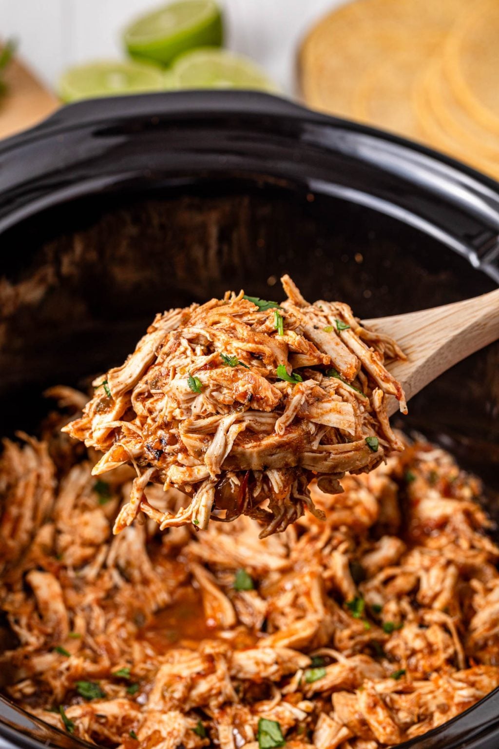 Slow Cooker Shredded Chicken - Fun Money Mom