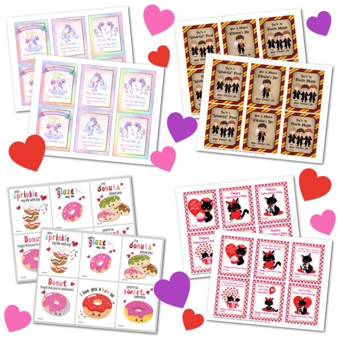 35+ Free Printable Valentine Cards For Kids - Fun Money Mom