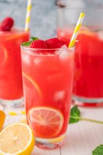 Easy Raspberry Lemonade - Fun Money Mom