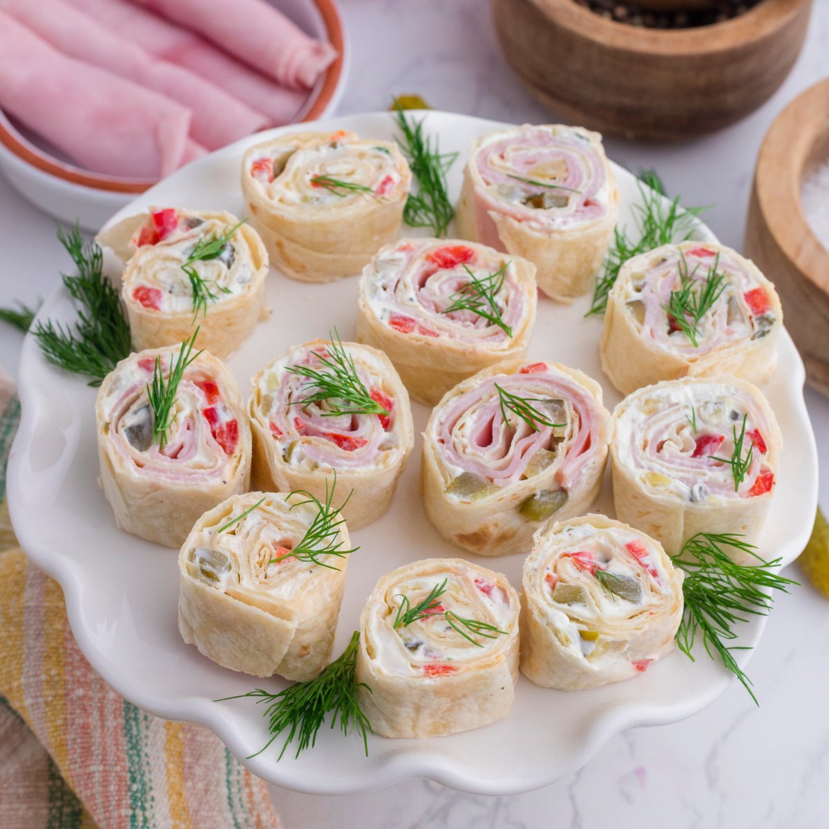 Dill Pickle Pinwheels - Fun Money Mom