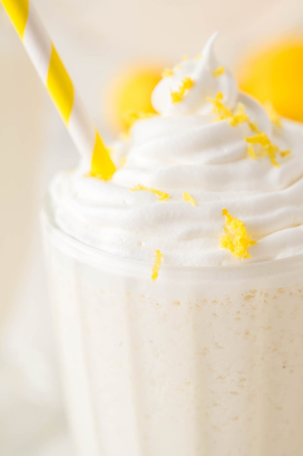 Easy Lemon Milkshake - Fun Money Mom