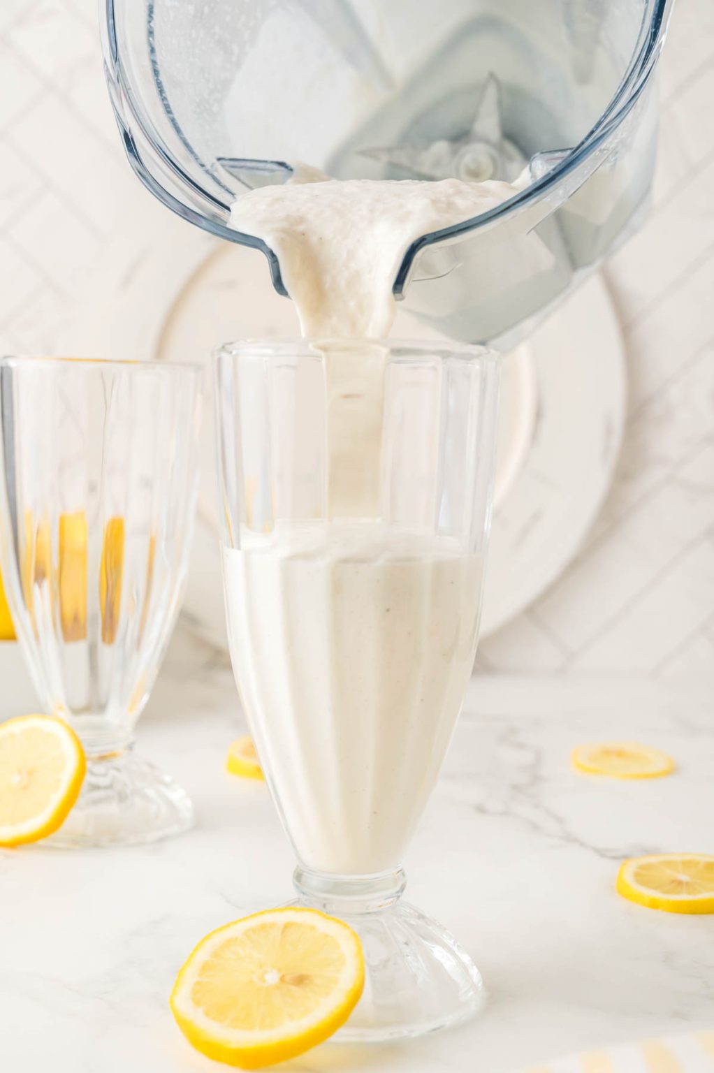 Easy Lemon Milkshake - Fun Money Mom