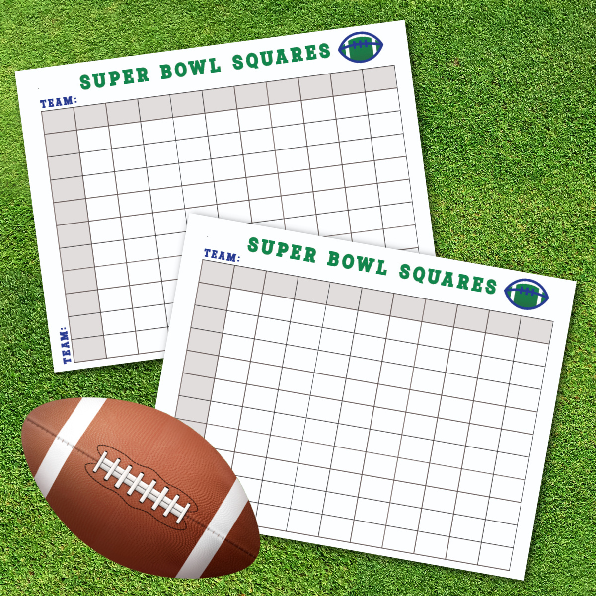 Printable Super Bowl Square Sheets Super Bowl Squares: Rules And How