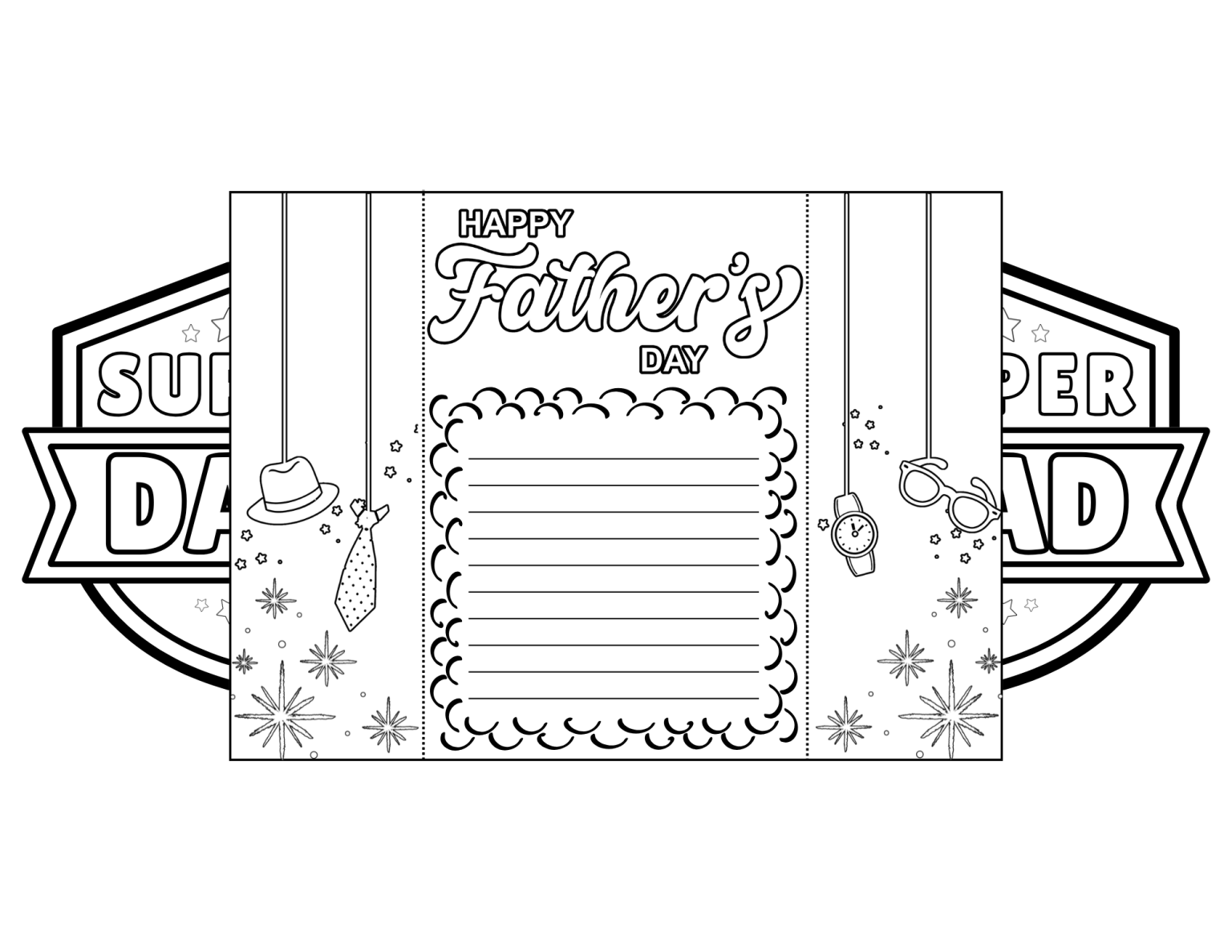Printable Father's Day Cards - Fun Money Mom