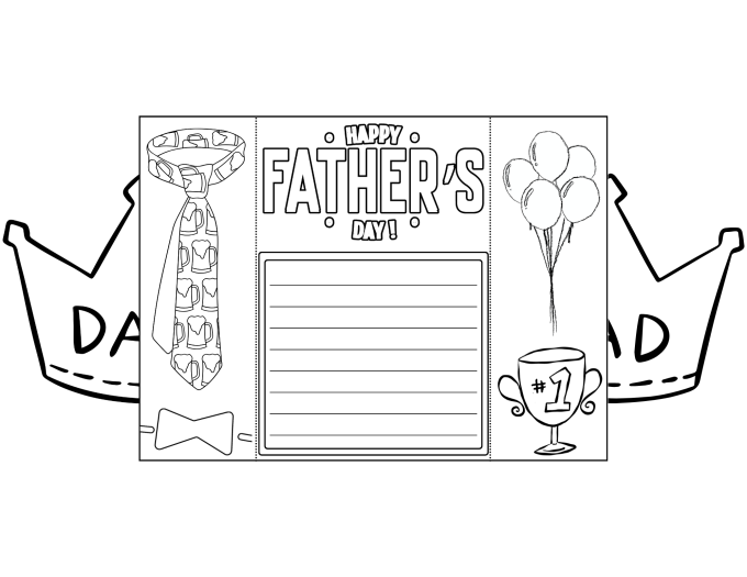 Printable Father's Day Cards - Fun Money Mom
