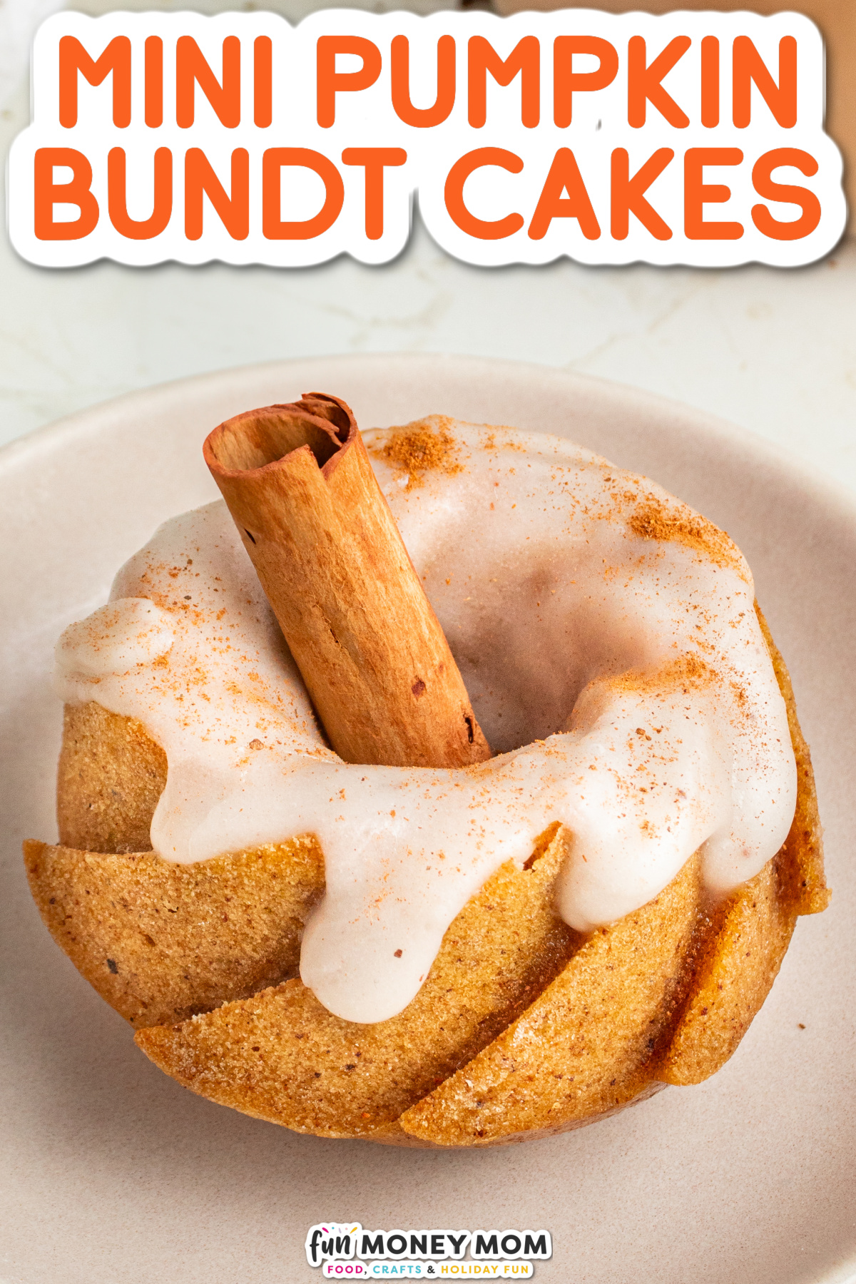 Pumpkin Mini Bundt Cakes - Fun Money Mom