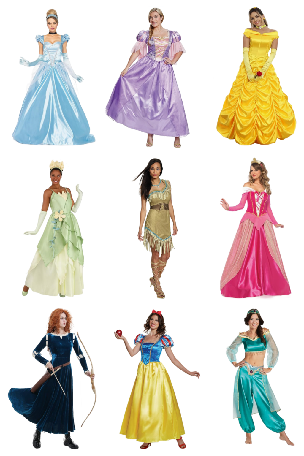 Disney Princess Costumes For Women - Fun Money Mom